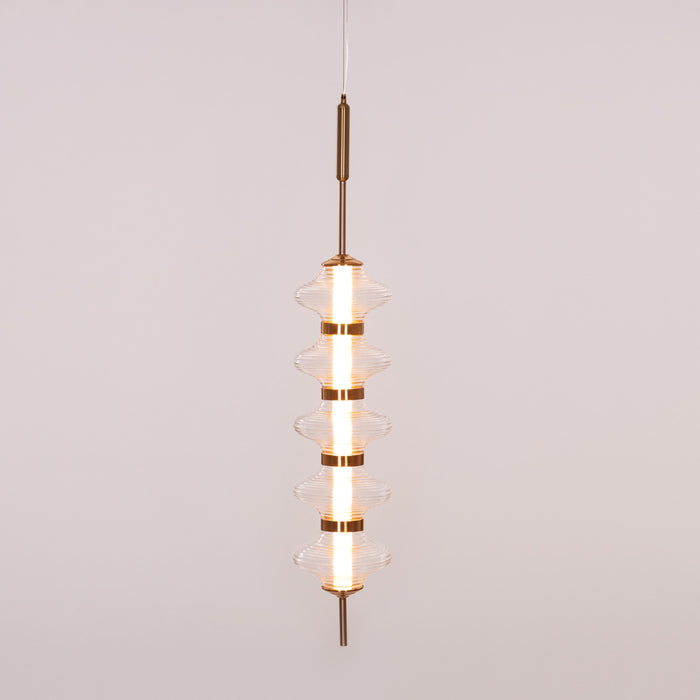 Love Poem (Gold) 3 Color Dimmable LED with Remote Control Textured Gla